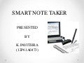 smart note taker