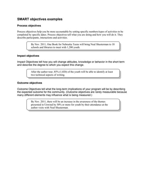 Writing Objectives | PPT