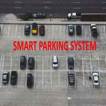 Smart parking | PPTX