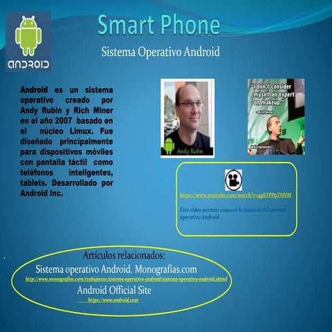 Concepto de Sistema Operativo Android | PDF