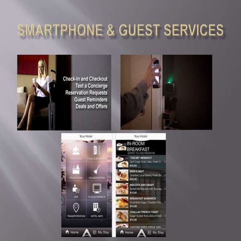 Smartphone & guest services | PPTX