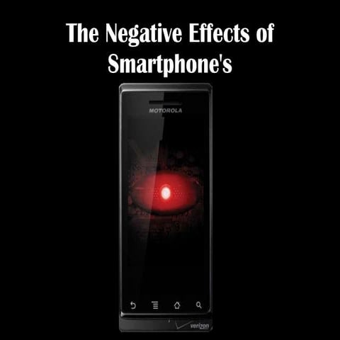 Positive effects of smartphones