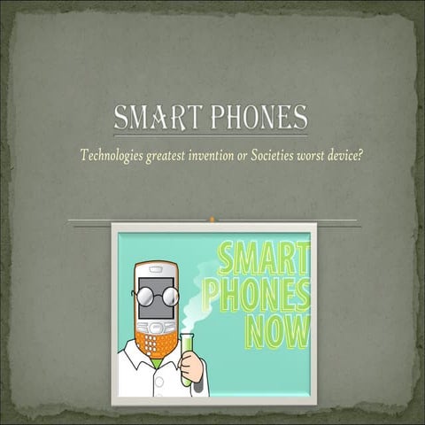 Positive effects of smartphones