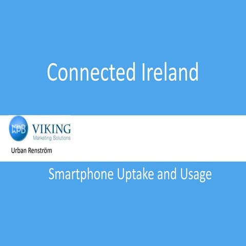 Smartphone Usage ireland | PPTX