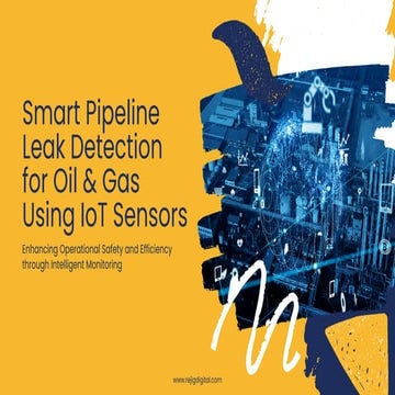 Advanced Leak Detection in Oil & Gas with IoT Sensors | PDF