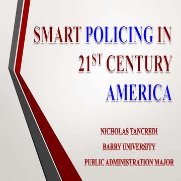 Smart Policing | PPTX