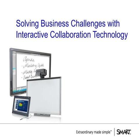 Interactive All in One LCD + Whiteboard (Smartboard) - ThinkSMART | PDF