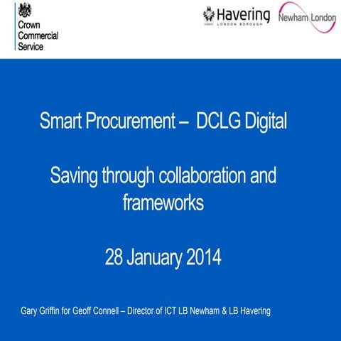 Smart Procurement - London Borough of Havering and Newham case study ...