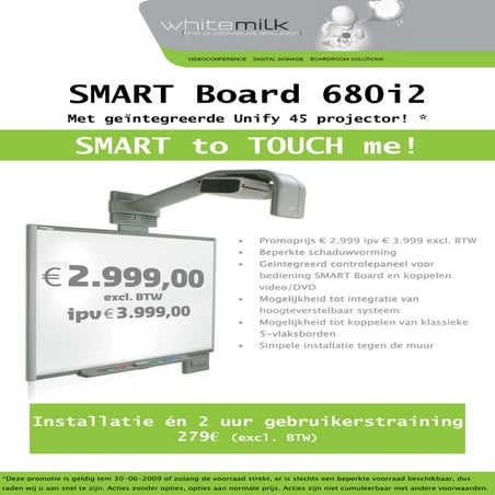 Smart Promo 680i2 Nl | PDF