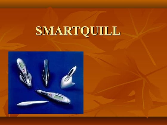 Ece smart quill ppt | PPT