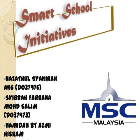 Smart school initiatives | PPTX