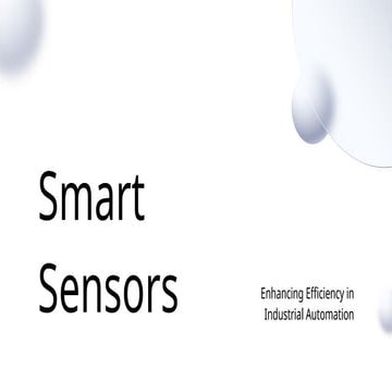 Smart Sensorssssssssssssssssswwwwwwwwwww | PPT