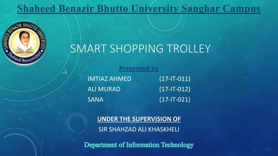 Smart Intelligent trolley | PPTX | Operating Systems | Computer ...