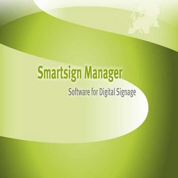 Smartsign Power Point | PPTX | Technology & Computing