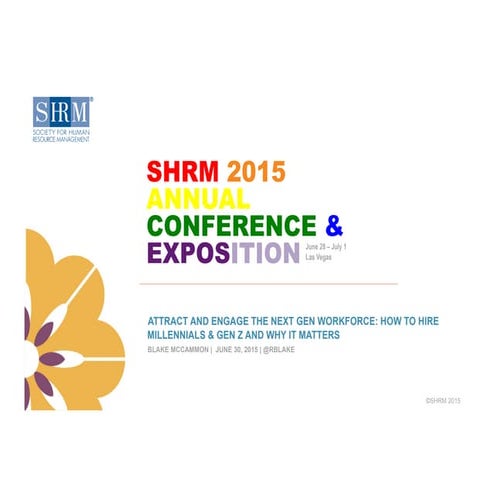 SHRM15 SMART Stage Presentation | PDF