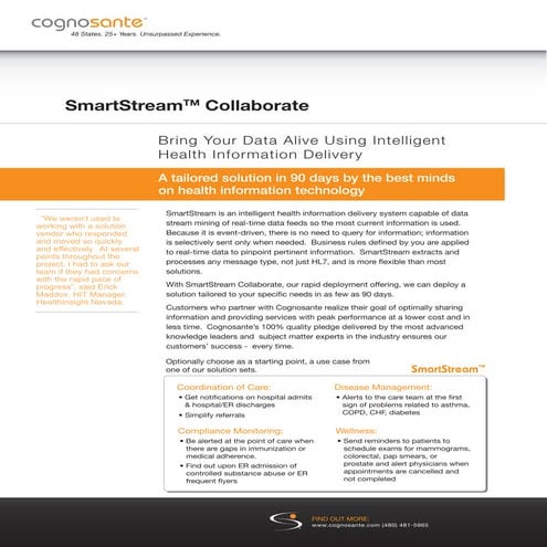 SmartStream™ Collaborate | PDF