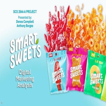 SmartSweets Company - Digital Marketing Analysis | PDF