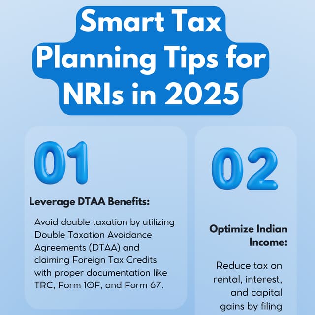 Smart Tax Planning Tips for NRIs in 2025 | PDF