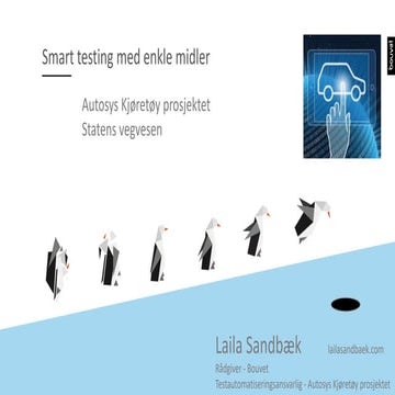 Smart testing med enkle midler | PPT