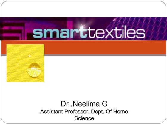 Smart textile | PPT