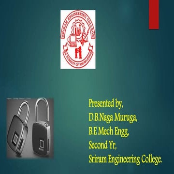 Smart vehicle mini project | PPTX
