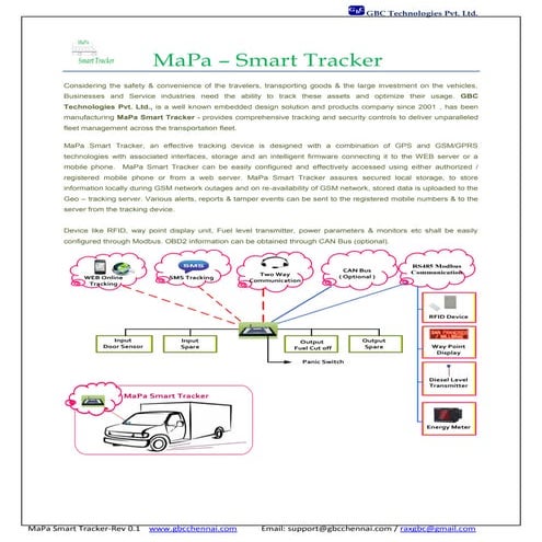 Vehicle Tracking System Chennai India | PDF