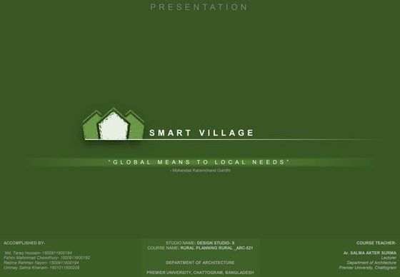 Village life vs City life Presentation by (Md Sahjad Alam).pdf