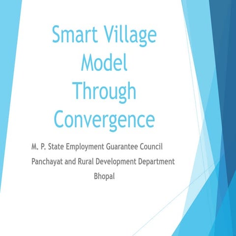Smart village model copy | PPT