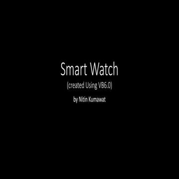 Smart watch | PPTX