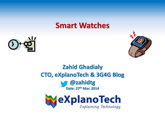 Smart Watch Poster | PPT