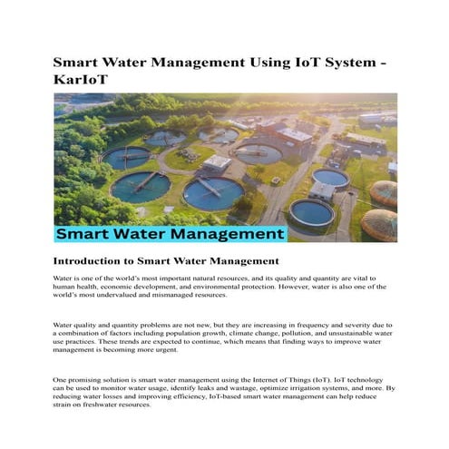 Smart Water Management Using IoT System - KarIoT.pdf