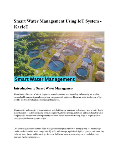 Smart Water Management Systems The Future of Water Monitoring Systems.pptx