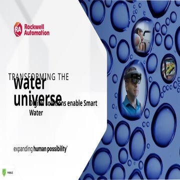 Smart Water Overview Presentation for WWW | PPTX