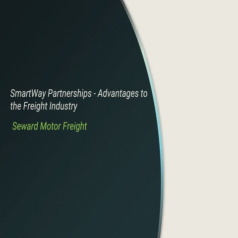 What Is SmartWay? | PPTX