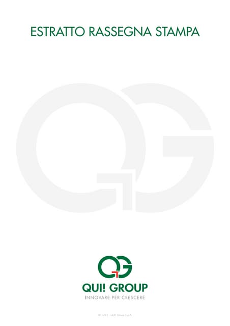 Italy welcomes Qui! Group innovative meal vouchers | PDF