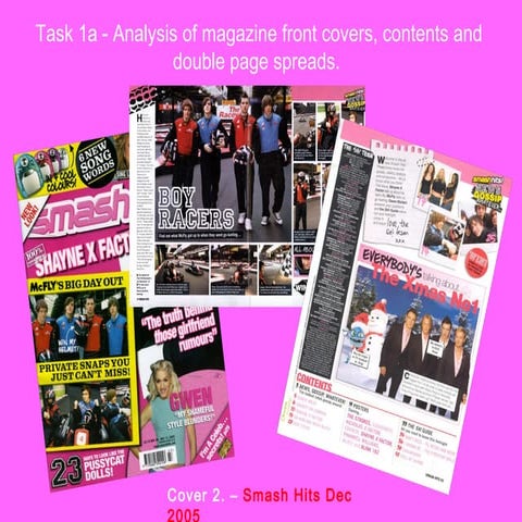 Designs for the music magazine | PPTX