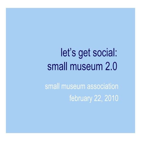Sma Social Media Presentation | PPTX