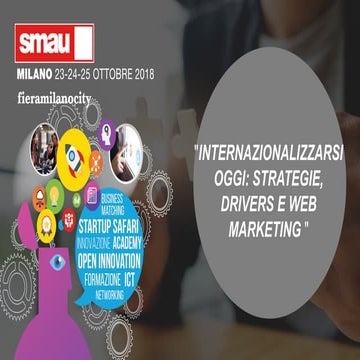 Smau Milano 2018 Maria Gioia Zanardi - Warrant Group | PDF