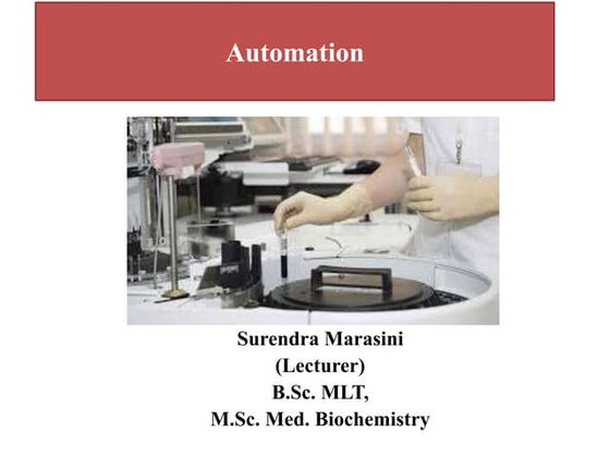 Auto analyser | PPTX | Chemistry | Science