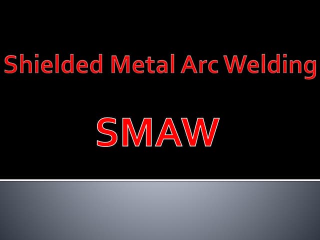 K to 12 smaw welding teacher's guide | PDF