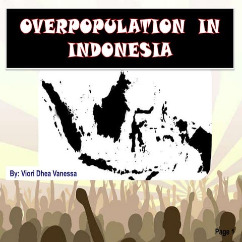 Overpopulation in Indonesia | PPTX