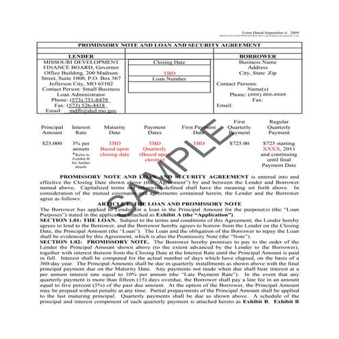 Loan agreement | PDF