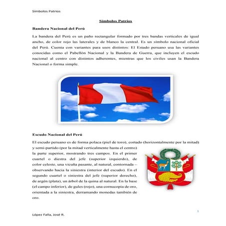 Simbolos patrios | PDF