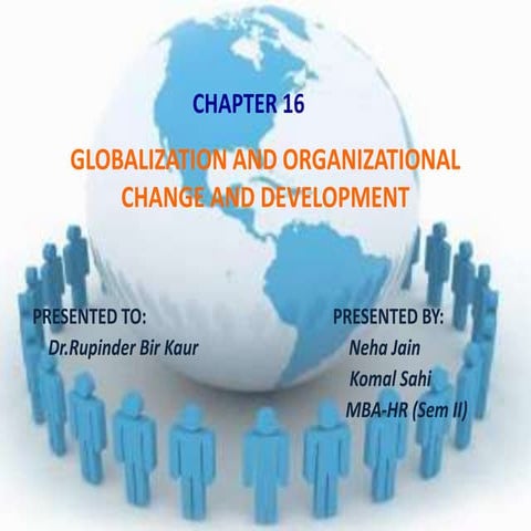 Globalization & managing change | PPTX