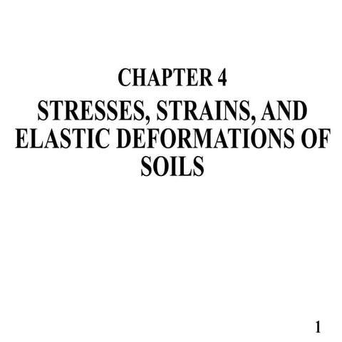 stress distribution in soils | PDF
