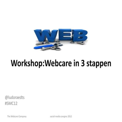 Webcare: de theorie | PPT