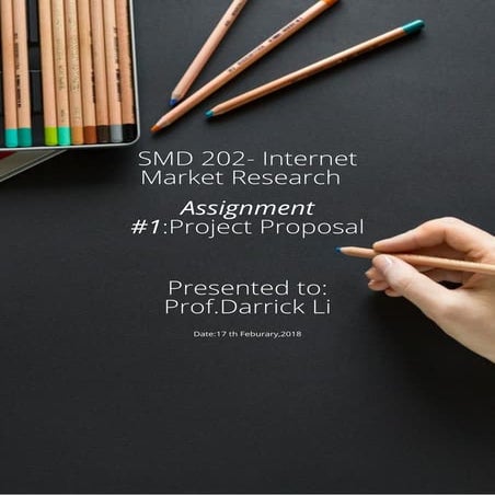 Smd 202 project proposal rachel barboza (2) | PDF | Marketing and Advertising | Business