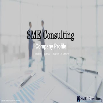 Sme consulting company profile | PDF