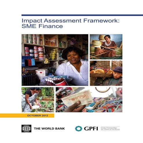 Sme finance impactassessmentframework | PDF