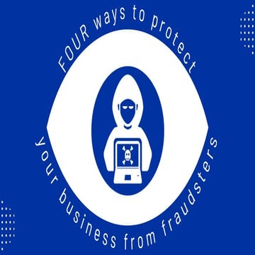 FOUR ways to protect against fraudsters | PPT